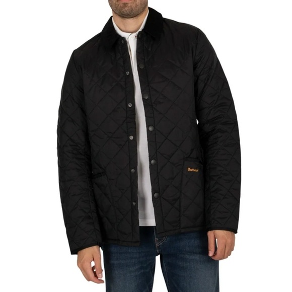 Barbour | Jackets & Coats | Barbour Heritage Liddesdale Black Quilted ...